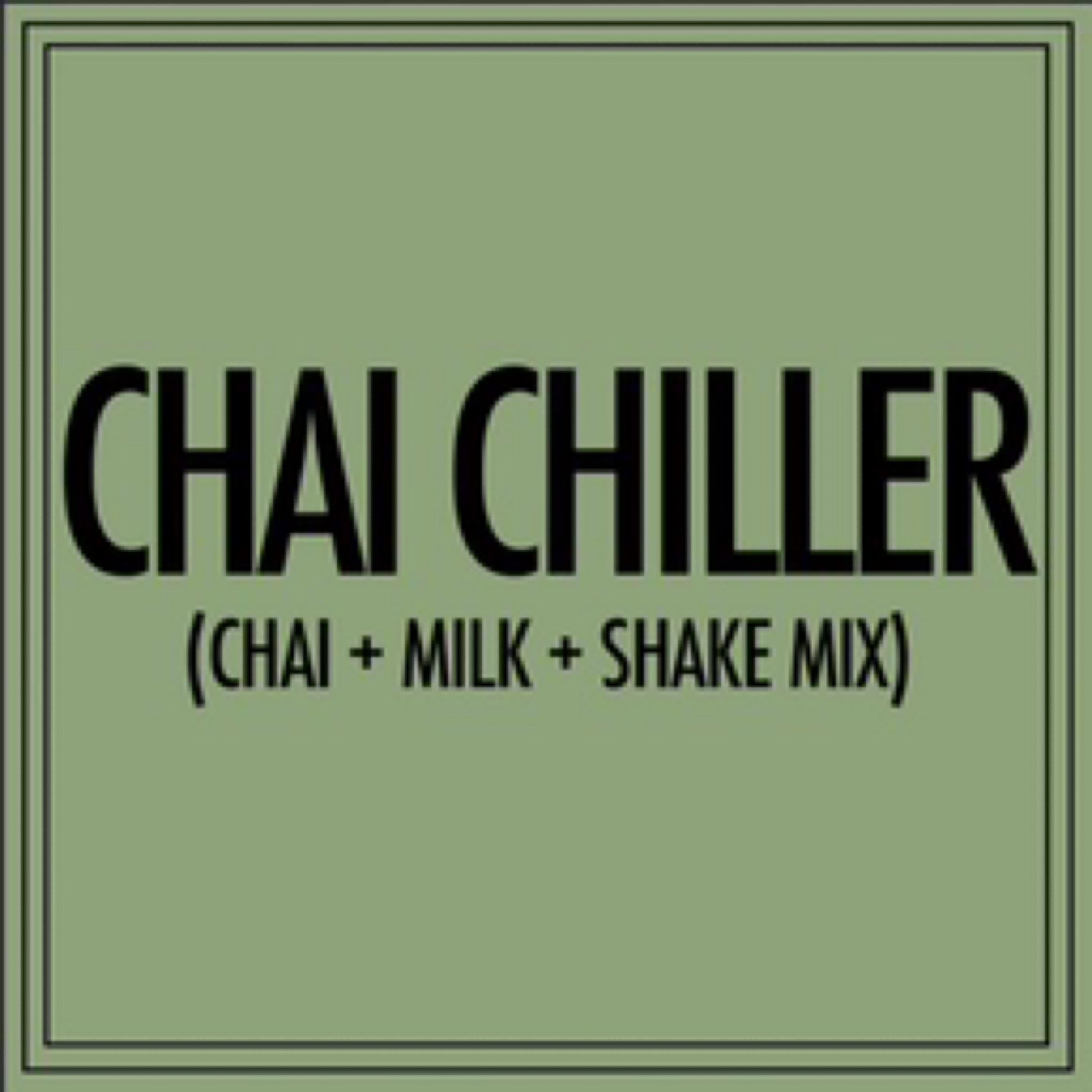 Chai Chiller | Grounds for Coffee 25th Street